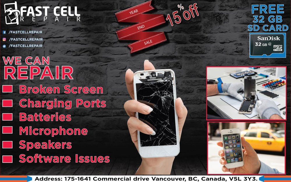 FAST CELL REPAIR - 309 Photos - 370 E Broadway, Vancouver, British ...