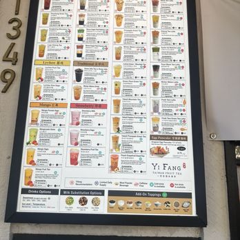 YIFANG TAIWAN FRUIT TEA - Updated July 2024 - 94 Photos & 30 Reviews ...