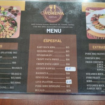 MORENA RESTAURANT - Updated January 2026 - 6459 Victoria Avenue ...