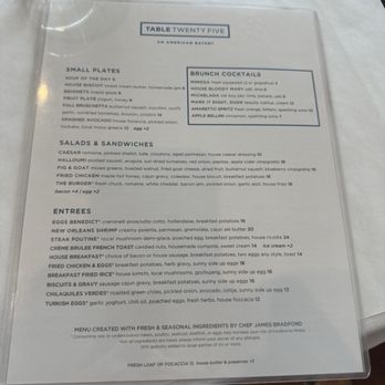TABLE TWENTY FIVE - Updated July 2025 - 344 Photos & 285 Reviews - 195 ...