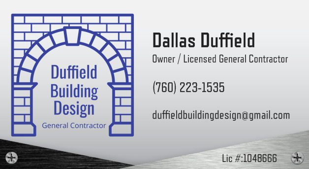 DUFFIELD BUILDING DESIGN - Request Consultation - Lake Isabella ...