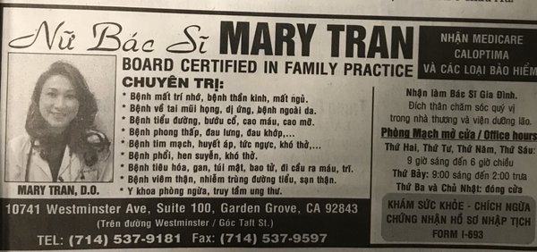 MARY TRAN CLINIC - Updated January 2026 - 19 Photos & 29 Reviews ...
