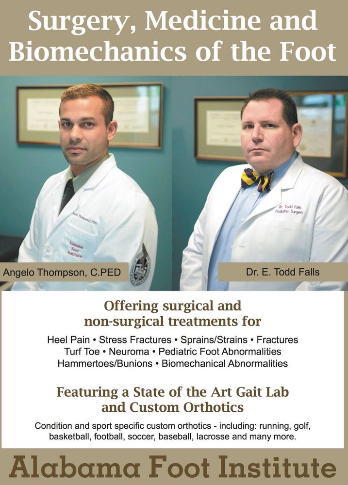 ALABAMA FOOT INSTITUTE - Updated December 2025 - 2000 Stonegate Trl ...