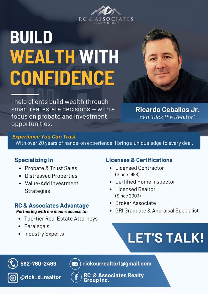 RC & ASSOCIATES REALTY GROUP - Updated May 2025 - 14241 Firestone Ave ...