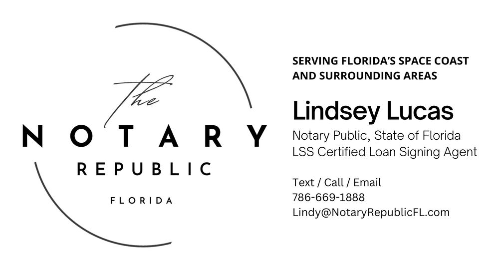 THE NOTARY REPUBLIC - Updated December 2024 - Request a Quote - Cocoa ...