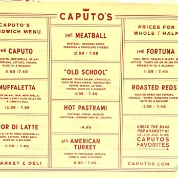 CAPUTO’S ON 15TH - Updated September 2025 - 133 Photos & 156 Reviews ...