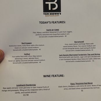 TOM BROWN’S RESTAURANT - Updated November 2024 - 70 Photos & 33 Reviews - 9070 Memorial Pkwy SW ...
