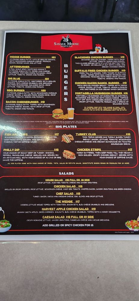 SAVAGE MOOSE SPORTS PUB - Updated October 2025 - 32 Photos & 70 Reviews ...