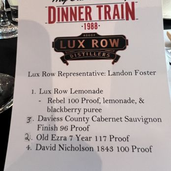 MY OLD KENTUCKY DINNER TRAIN - Updated November 2024 - 181 Photos & 71 ...