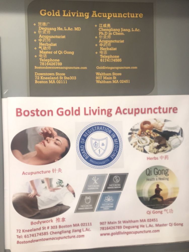 GOLD LIVING ACUPUNCTURE IN WALTHAM - Updated November 2025 - 10 Reviews ...