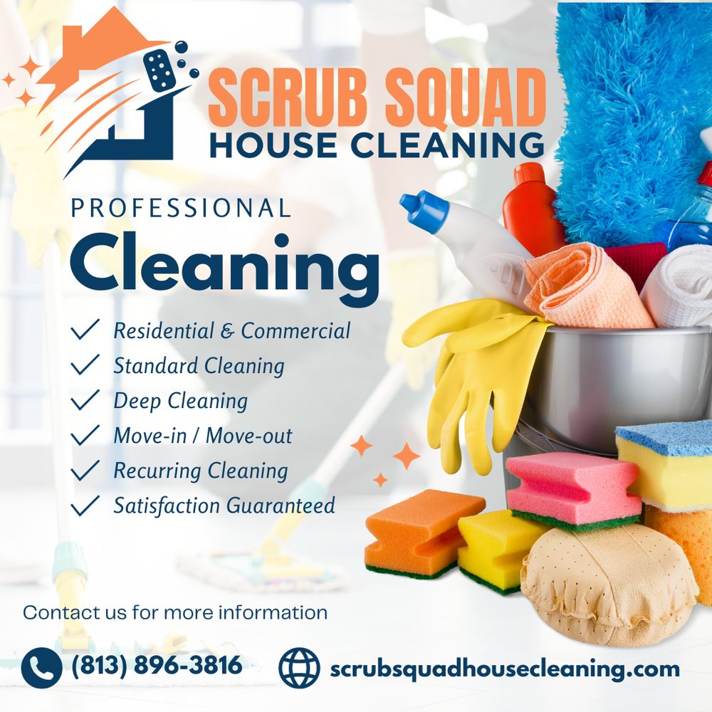 SCRUB SQUAD HOUSE CLEANING - Updated October 2025 - Land O' Lakes ...