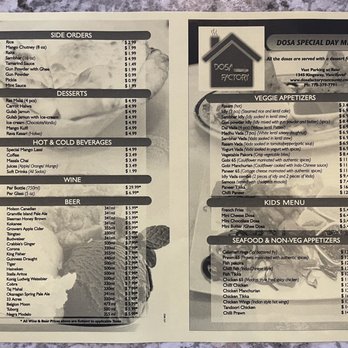 DOSA FACTORY - Updated April 2025 - 314 Photos & 179 Reviews - 1345 ...