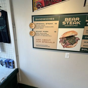 BEAR STEAK SANDWICHES - Updated December 2024 - 79 Photos & 36 Reviews - 550A College Street ...