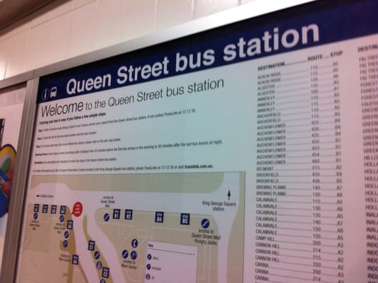 QUEEN ST BUS STATION - Updated August 2025 - Below Myer Centre and ...