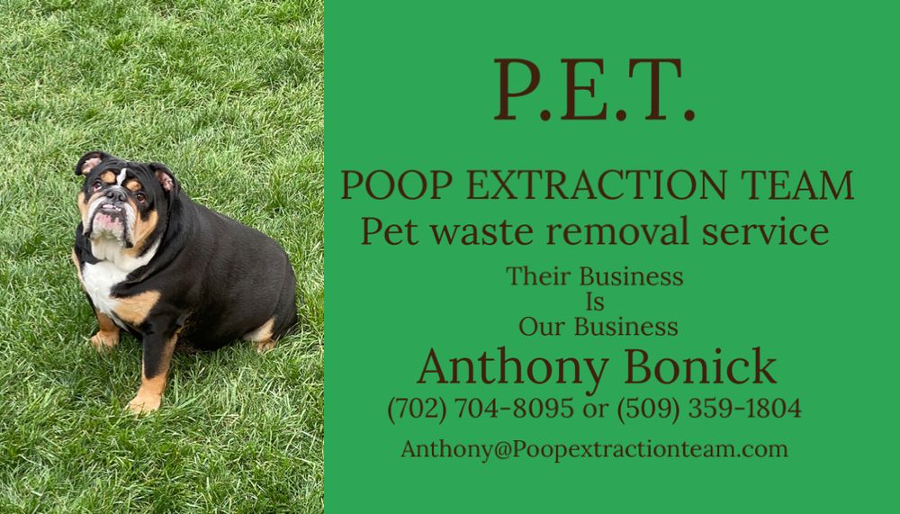 POOP EXTRACTION TEAM - Updated October 2025 - Request Information ...