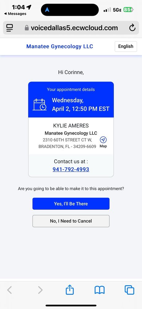 MANATEE GYNECOLOGY - Updated December 2025 - 2310 60th St Ct W ...