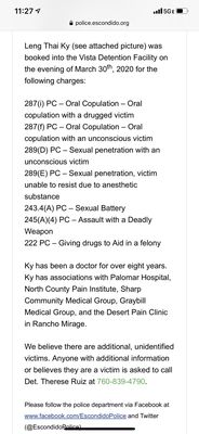 DR. LENG KY - Updated July 2025 - 940 E Valley Pkwy, Escondido ...