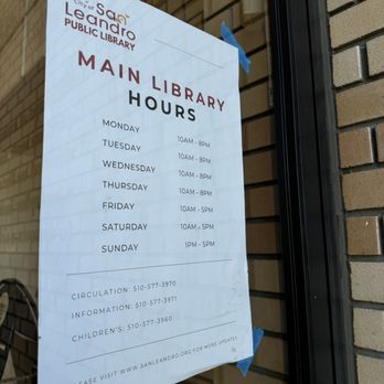 SAN LEANDRO LIBRARY - MAIN LIBRARY - Updated November 2025 - 211 Photos ...