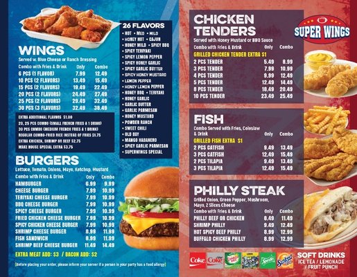 SUPER WINGS - Updated January 2026 - 200 Mineral Spring Ave, Pawtucket ...
