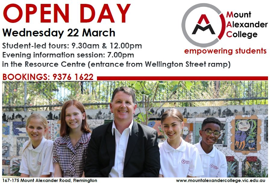 MOUNT ALEXANDER COLLEGE - 167-175 Mt. Alexander Rd, Flemington Victoria ...