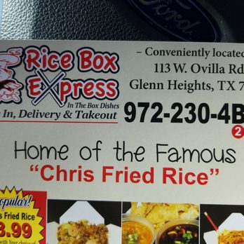 RICE HOUSE EXPRESS - Updated 2024 - 42 Photos & 89 Reviews - 113 W ...