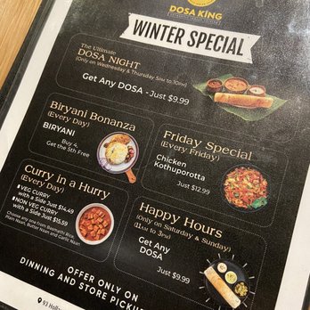 DOSA KING - Updated November 2025 - 16 Photos - 93 Holland Avenue ...