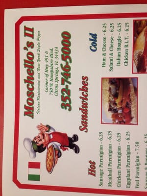 MOSCHELLO’S II - Updated January 2026 - 17 Photos & 61 Real Reviews ...