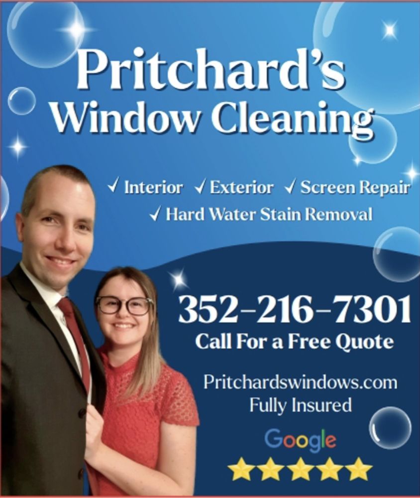 PRITCHARDS WINDOW CLEANING - Updated September 2025 - Ocala, Florida - Window Washing - Phone ...