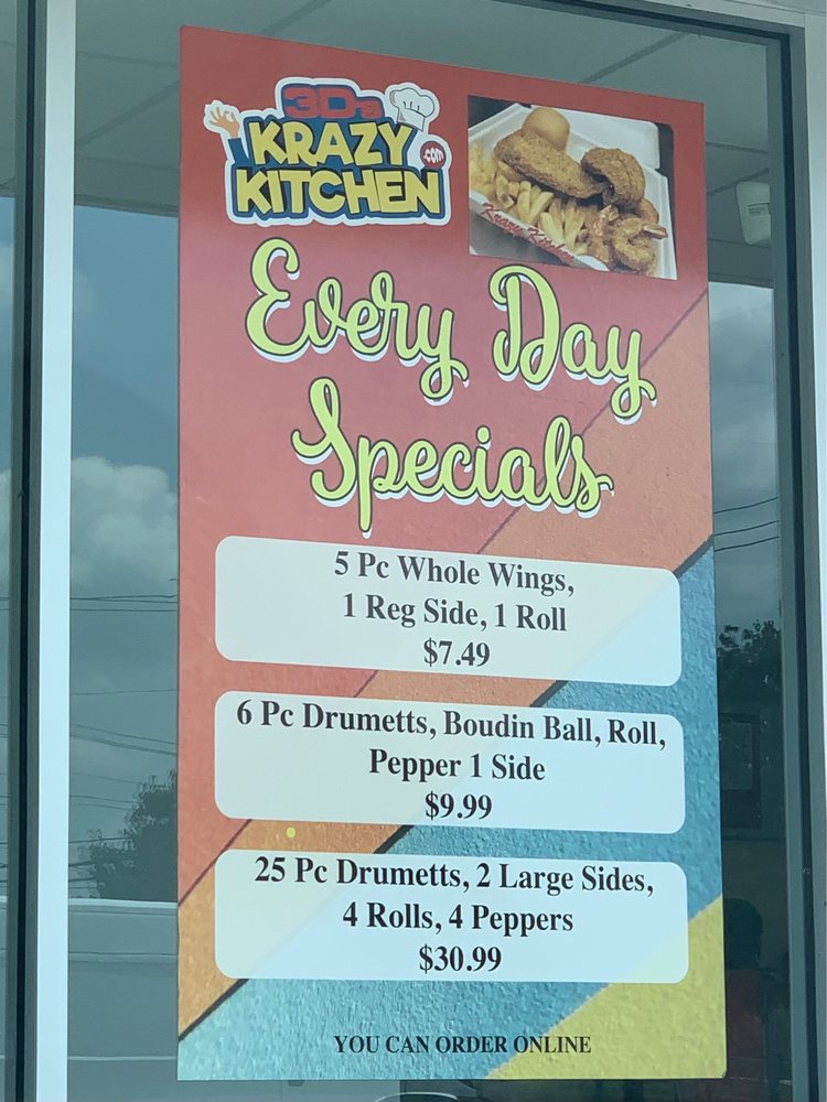 3D’S CRAZY CHICKEN - Updated March 2025 - 8030 FM1765, Texas City ...