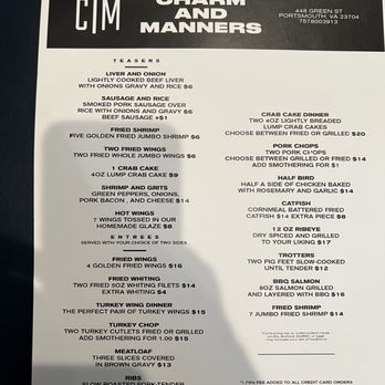 CHARM AND MANNERS - Updated December 2025 - 29 Photos & 24 Reviews ...