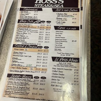 HOSS’S STEAK & SEA HOUSE - Updated November 2025 - 23 Photos & 33 ...
