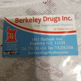 BERKELEY DRUGS - Updated December 2025 - 1951 Flatbush Ave, Brooklyn ...