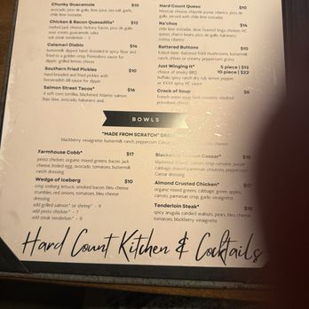 HARD COUNT KITCHEN & COCKTAILS - Updated December 2025 - 215 Photos ...