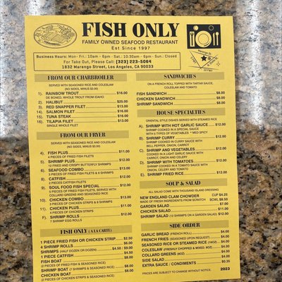 FISH ONLY RESTAURANT - Updated October 2025 - 133 Photos & 142 Reviews ...