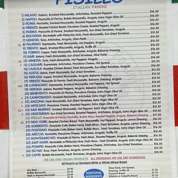 PISILLO ITALIAN PANINI - Updated November 2024 - 251 Photos & 202 ...