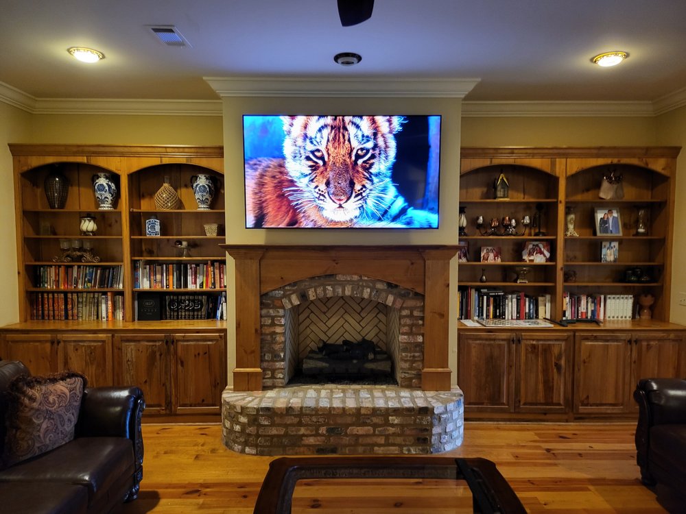 DLUXX CUSTOM INSTALLATIONS - 12 Photos - Pearl, Mississippi - TV Mounting - Phone Number - Yelp
