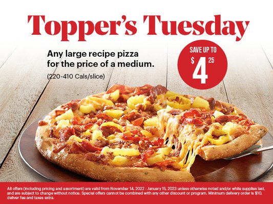 TOPPER’S PIZZA - Updated December 2025 - 10 Photos - 1110 Carp Road ...