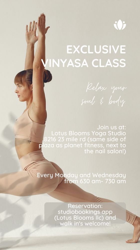 LOTUS BLOOMS YOGA - Updated August 2025 - 8216 23 Mile Rd, Shelby Township, Michigan - Yoga ...