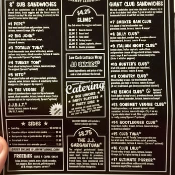 John's menu store
