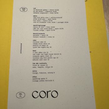 CORO RESTAURANT - Updated December 2025 - 257 Photos & 57 Reviews ...