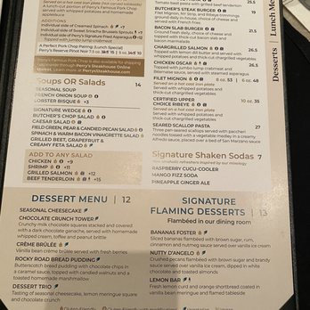 PERRYS STEAKHOUSE & GRILLE - PARK MEADOWS - Updated January 2025 - 852 ...