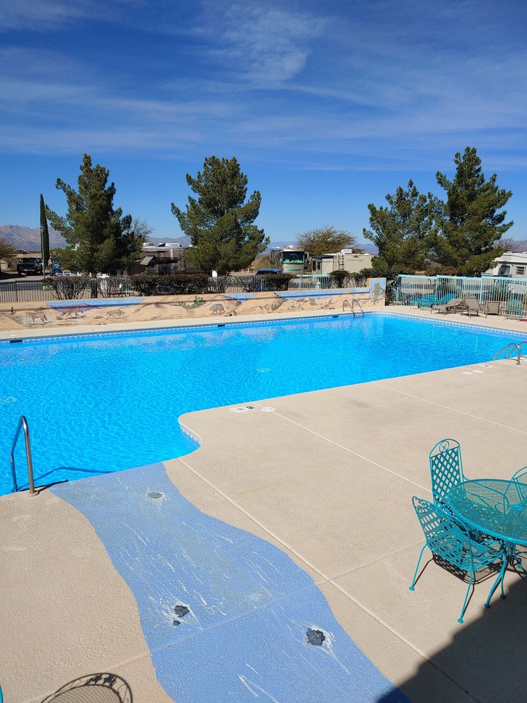 COCHISE TERRACE RV RESORT - 1030 S Barrel Cactus Ridge, Benson, Arizona ...