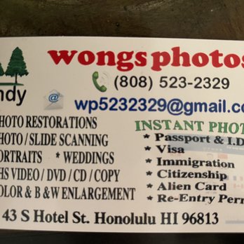 WONG’S PHOTOS - Updated December 2025 - 29 Photos & 53 Reviews - 43 S ...