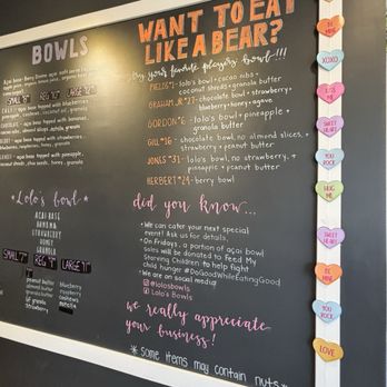 LOLO’S BOWLS - Updated November 2025 - 77 Reviews & 75 Photos - 854 S ...