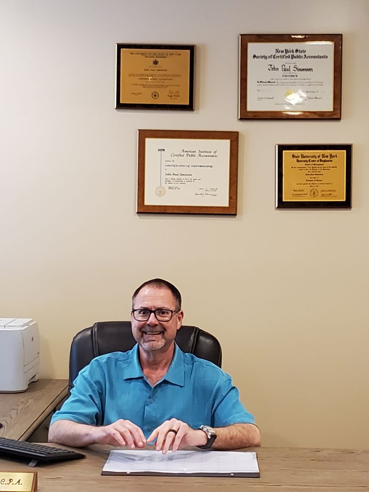 JOHN PAUL SIMONSON, CPA - Updated December 2025 - 5 Fairlawn Dr ...