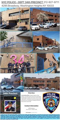 NYPD 34TH PRECINCT - Updated June 2026 - 4295 Broadway, New York, New ...