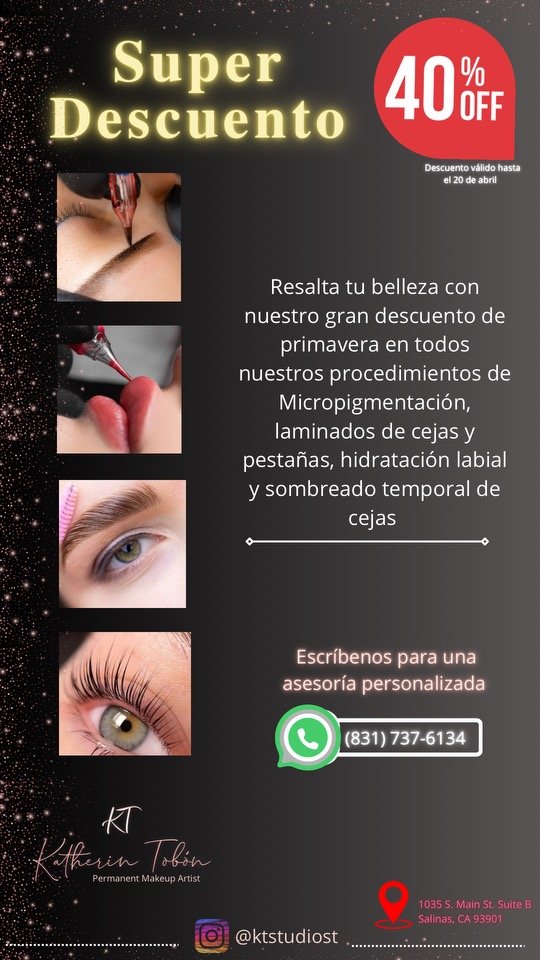 KT STUDIOST - Updated March 2025 - Request an Appointment - 1035 S Main St, Salinas, California ...