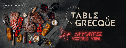 TABLE GRECQUE - Updated October 2025 - 912 Rue Principale, Granby ...