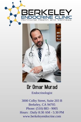 OMAR MURAD, MD - BERKELEY ENDOCRINE CLINIC - Updated January 2026 - 50 ...