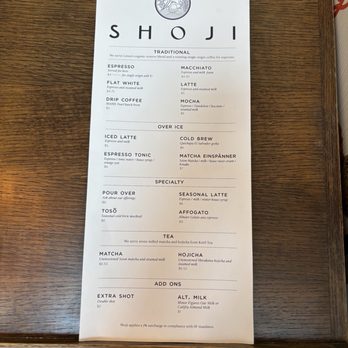 SHOJI - Updated June 2025 - 563 Photos & 165 Reviews - 140 New ...